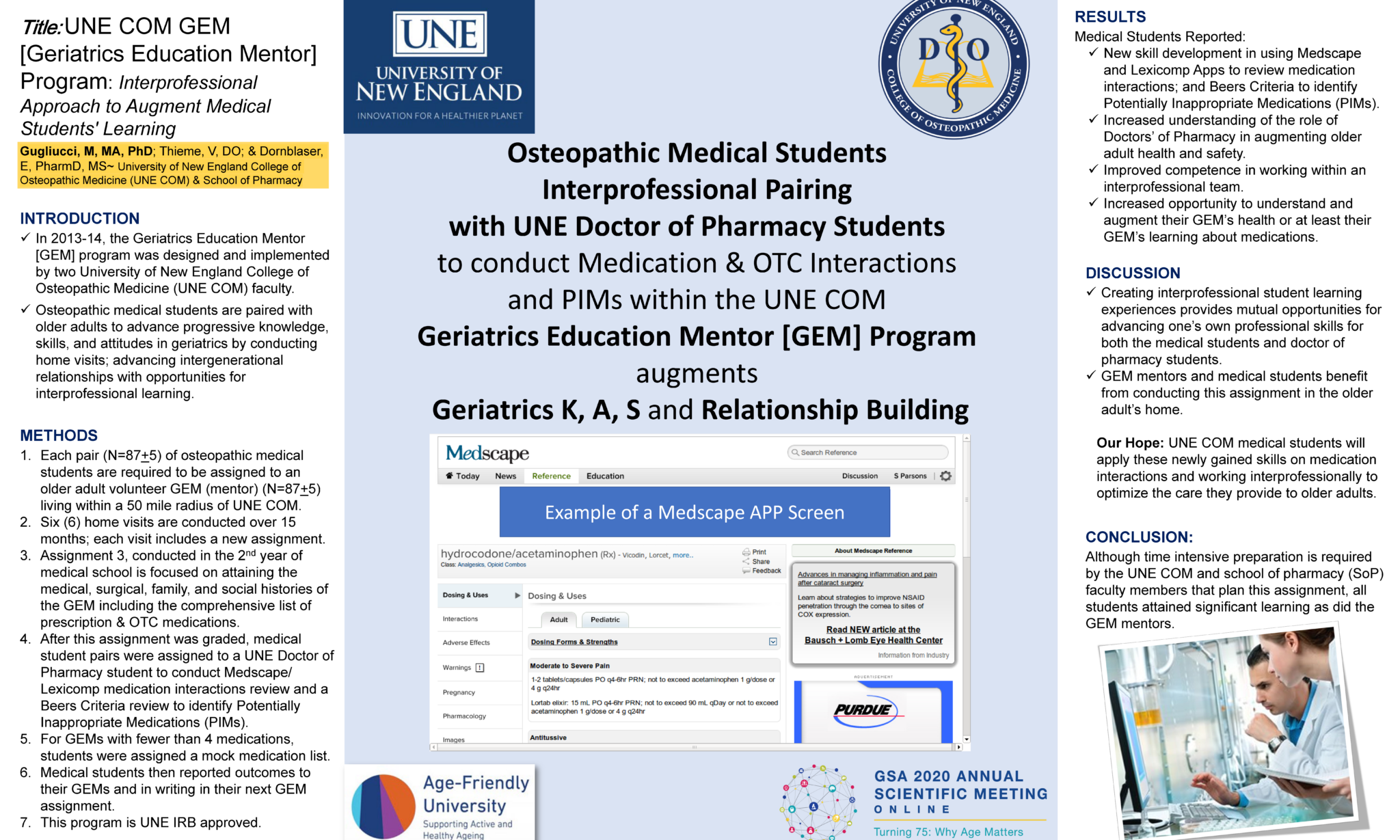 GSA 2021 Presentations - AgingME: Geriatrics Workforce Enhancement ...